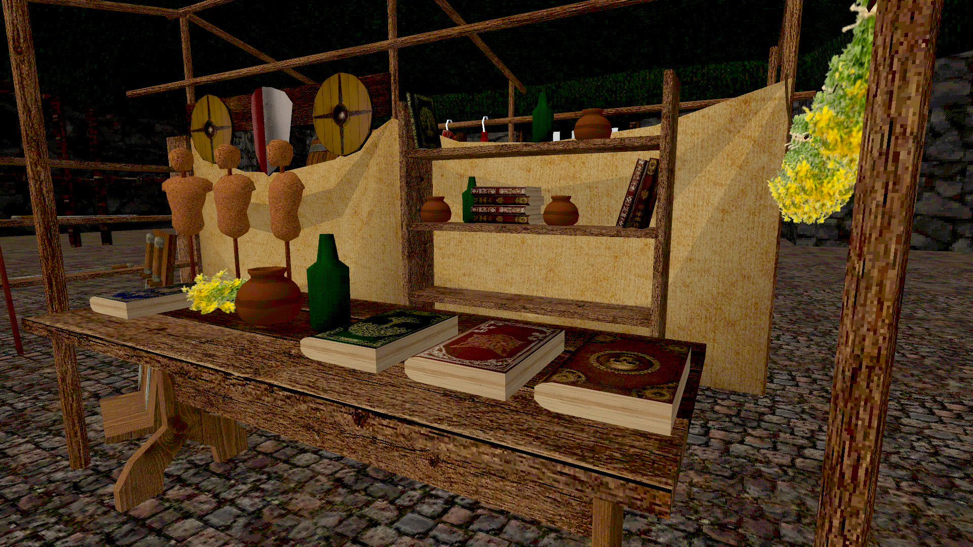 PS1 | PSX Medieval Market by CursedLake
