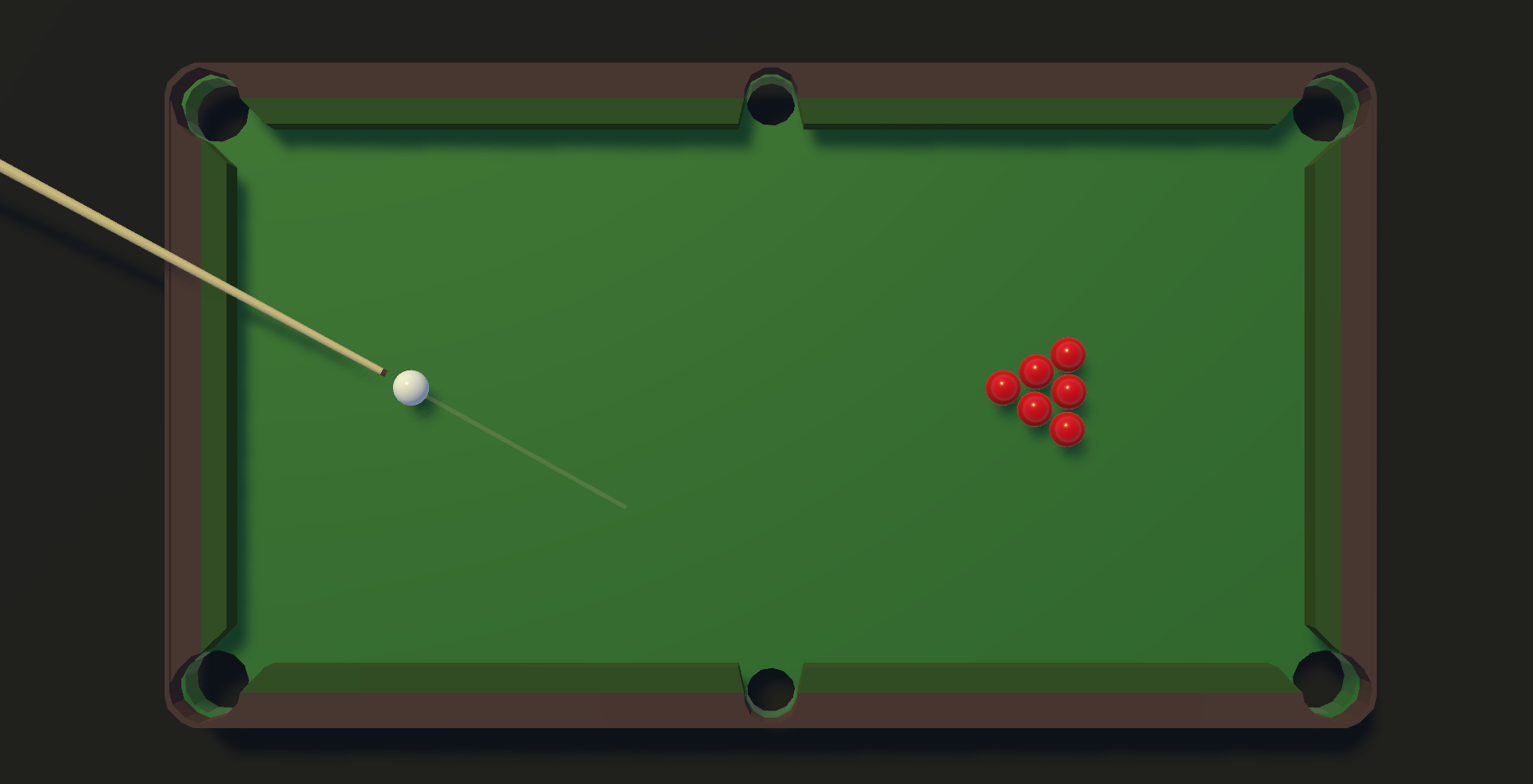 Billiard Physics Template (Unity) by owlora
