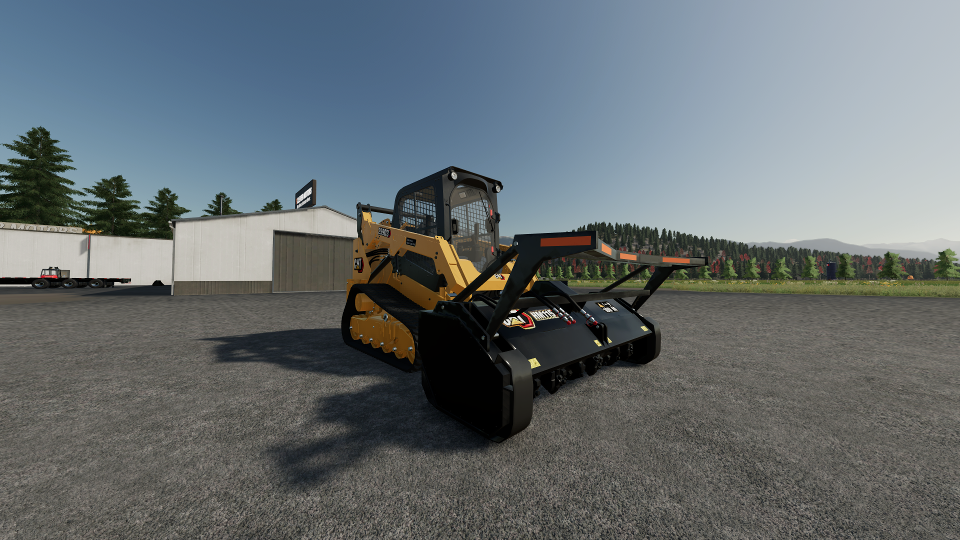 Cat HM115 Mulcher by The Ontario Landscaper