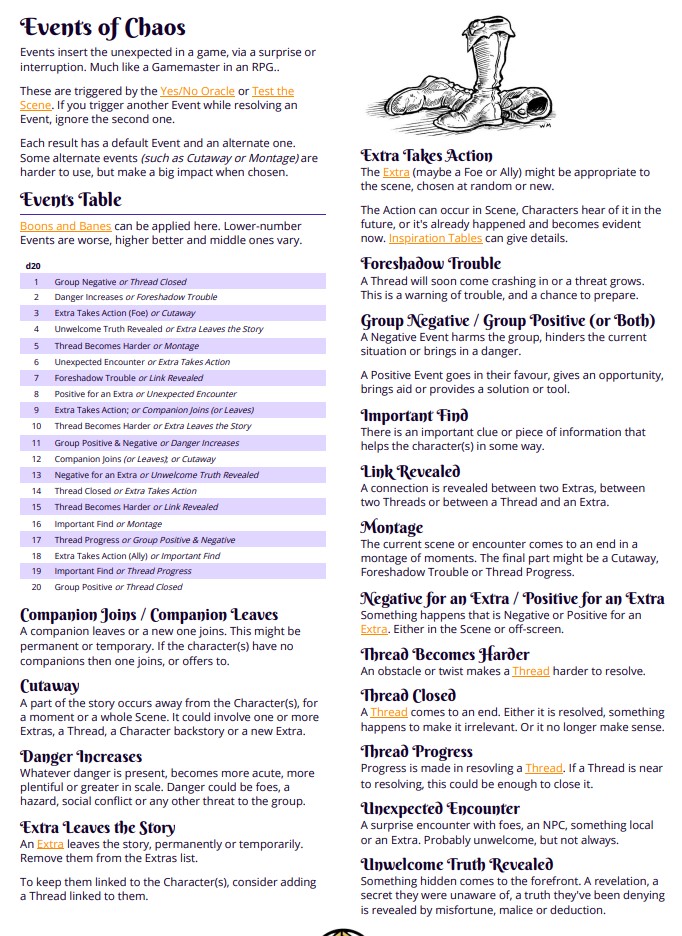 Chaos Solo Engine - Fantasy Basic by Duncan T of Chaos Gen