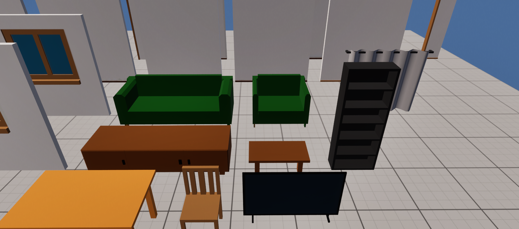 Modular House Asset Pack w/Interaction by Harvey Frankland