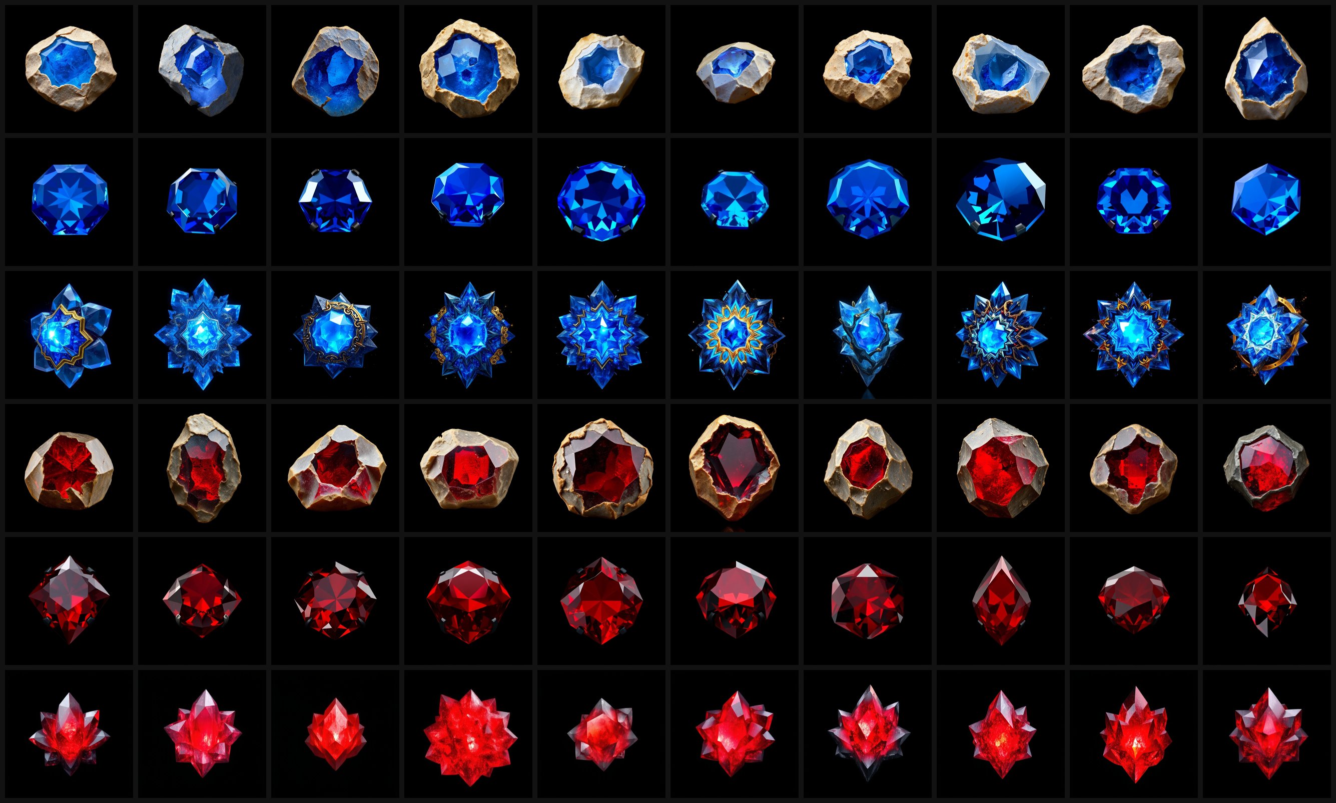 Dark Fantasy RPG Skill Gems - Path of Magic [180 Icons] Vol 2 by Vill8tion