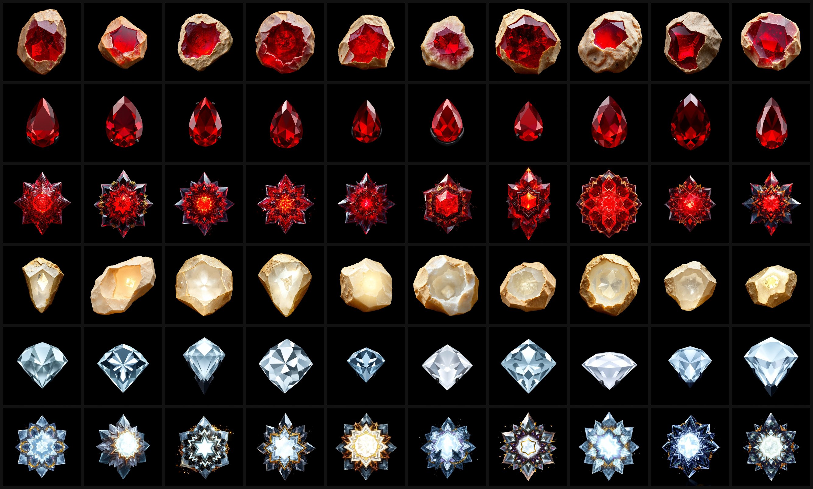 Dark Fantasy RPG Skill Gems - Path of Magic [180 Icons] Vol 2 by Vill8tion
