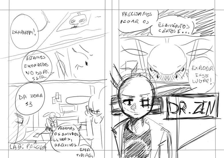 Doctor Zen: Volume 1 Storyboard by Darkizu
