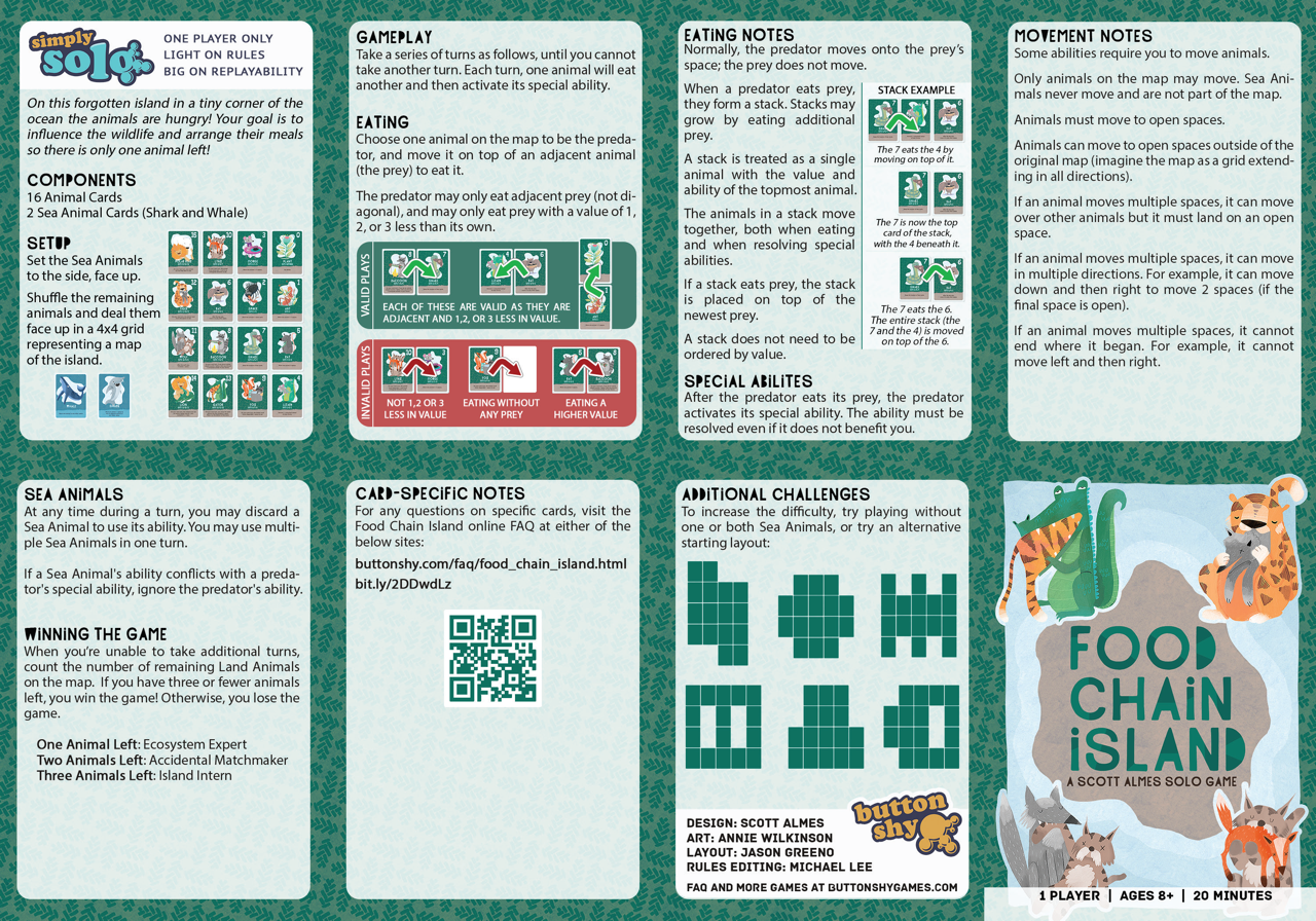 Food Chain Island by buttonshygames