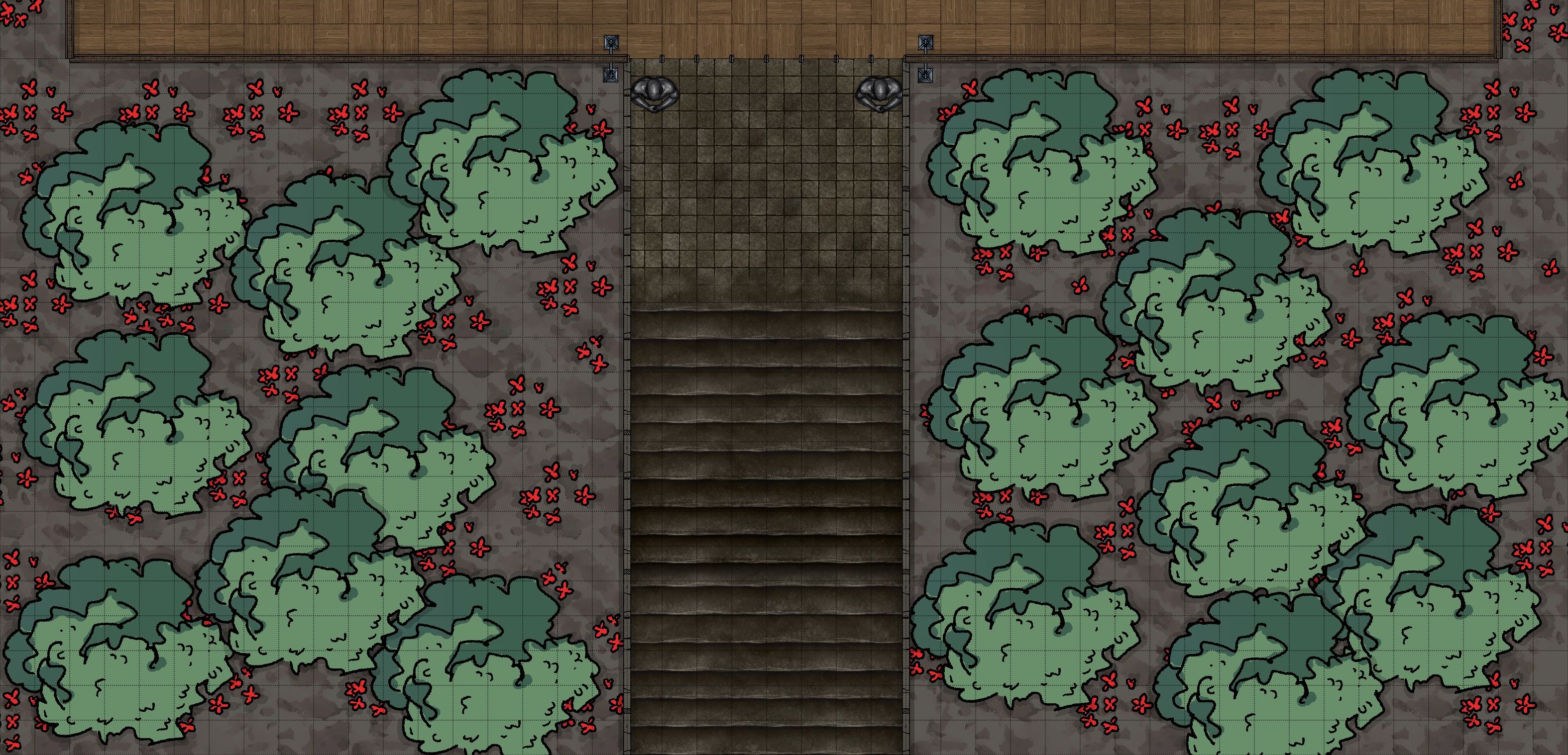 Yin-Yang Dojo [Battlemap + VTT] by Roald Maps