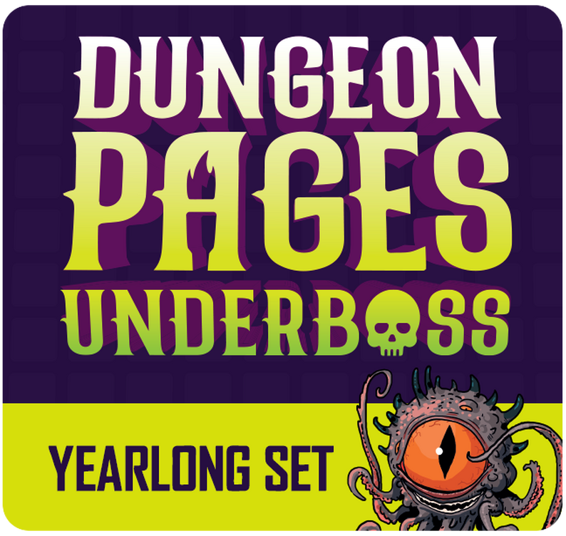 Dungeon Pages: Underboss (Year-long) by pnparcade