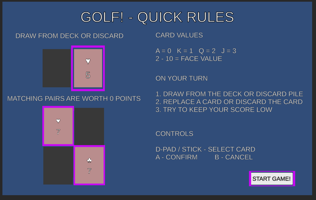GOLF! (GDC Demo) by charte88