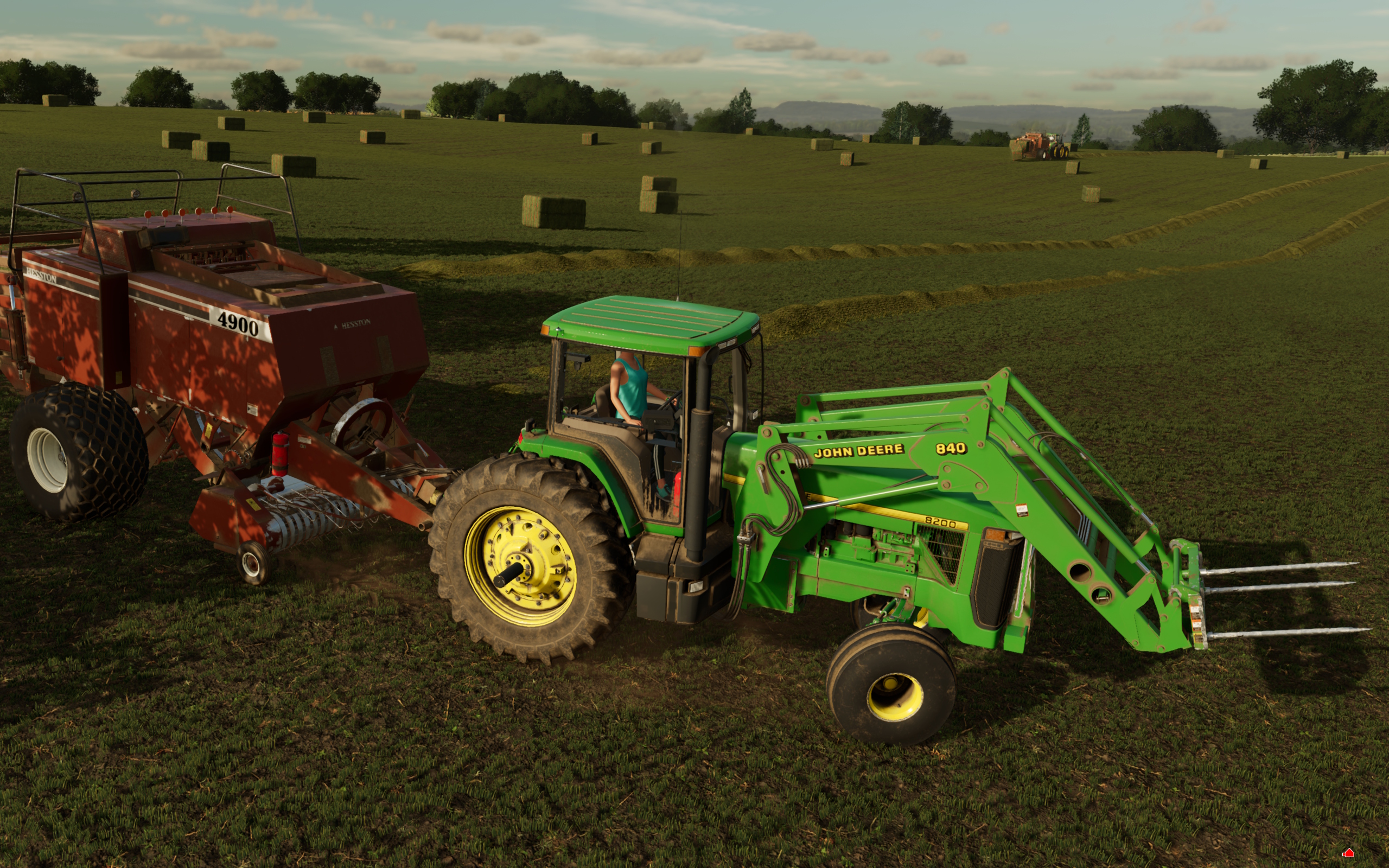 FS22 John Deere 8000/8010 Series US v.2.0 by Green Acres Modding