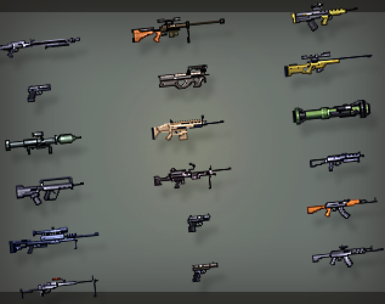 Modern weapons pack by jh2assets