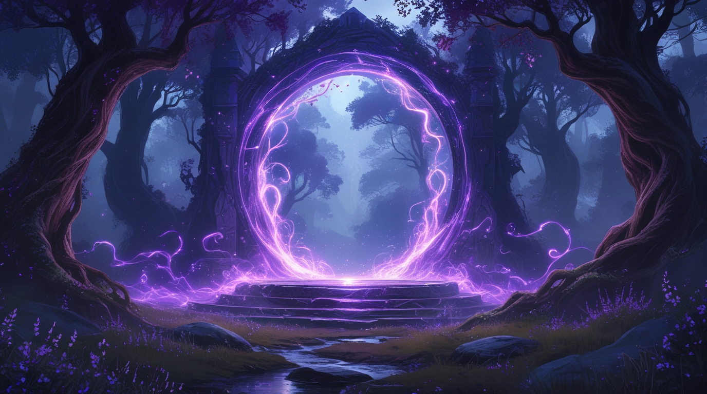 Enchanted Forest RPG Backgrounds | 10 Fantasy 2D Backgrounds | 1376x768 ...