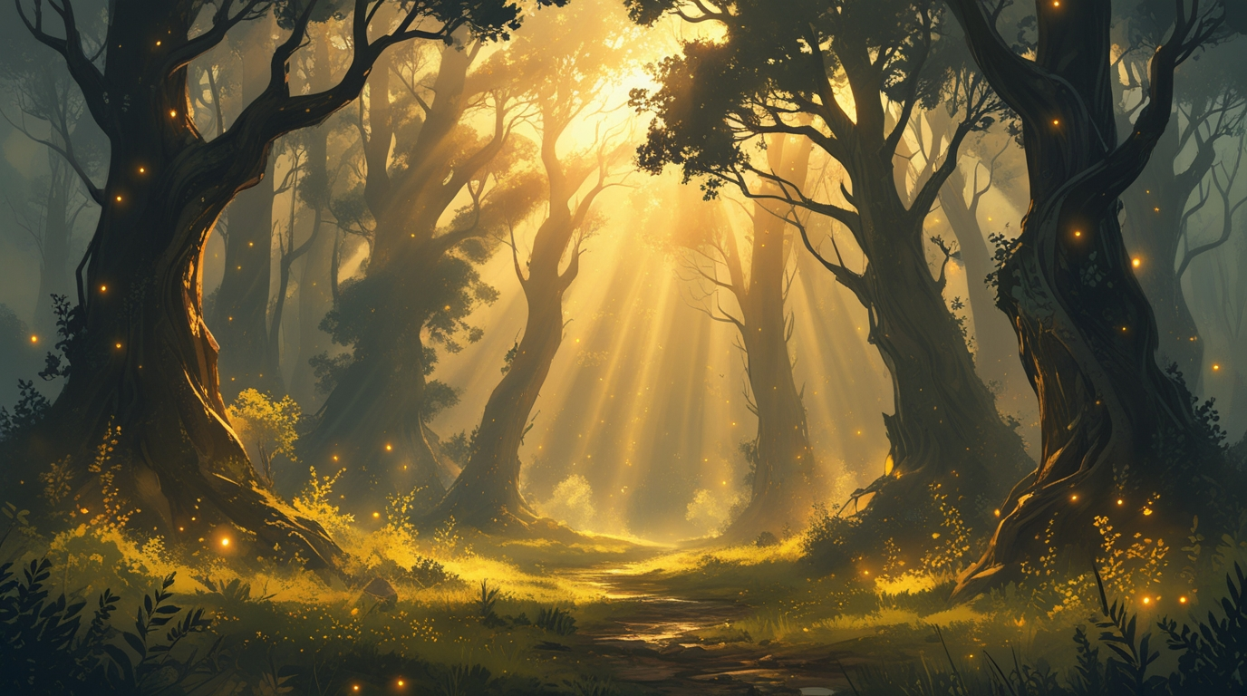 Enchanted Forest RPG Backgrounds | 10 Fantasy 2D Backgrounds | 1376x768 ...