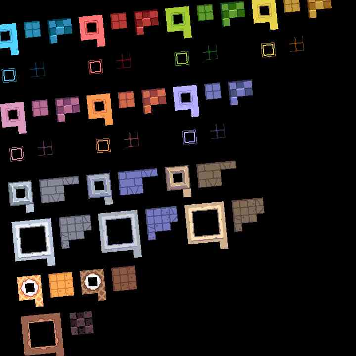 Blocks Puzzle & O-X Game Assets by Alb_pixel Store