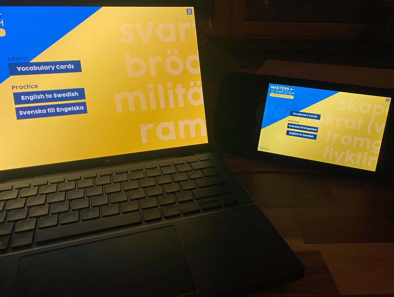 Learn Swedish! A1 / A2 Level Flashcards by Craig @ Continuum Softworks