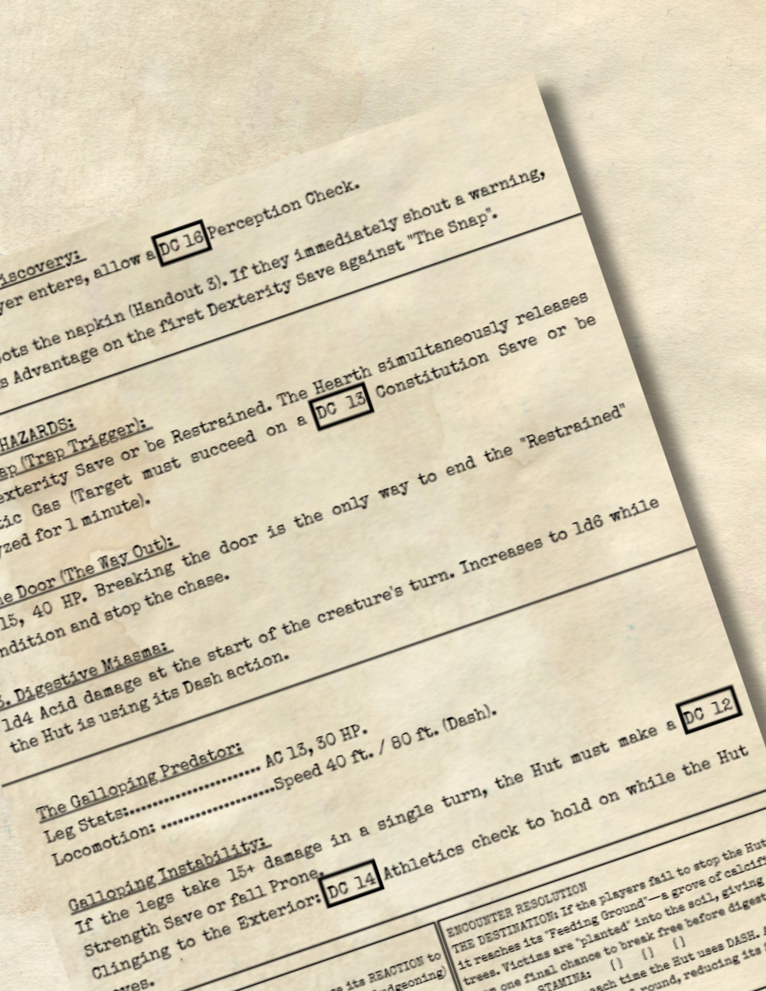 The Wandering Hut: 5e One-Shot & Battlemap Bundle by silasnorth_archives