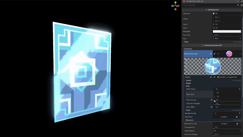 New Godot VFX: Card FX - Godot Card FX by Binbun