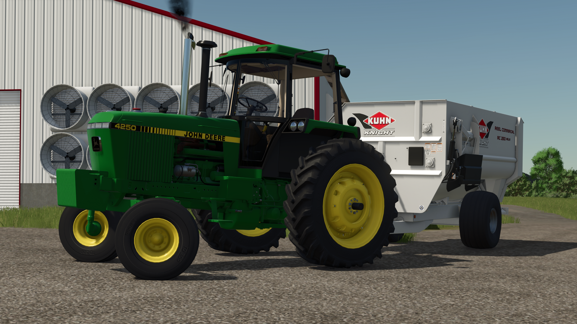 FS25 Kuhn Knight RC250 by Gmf modding