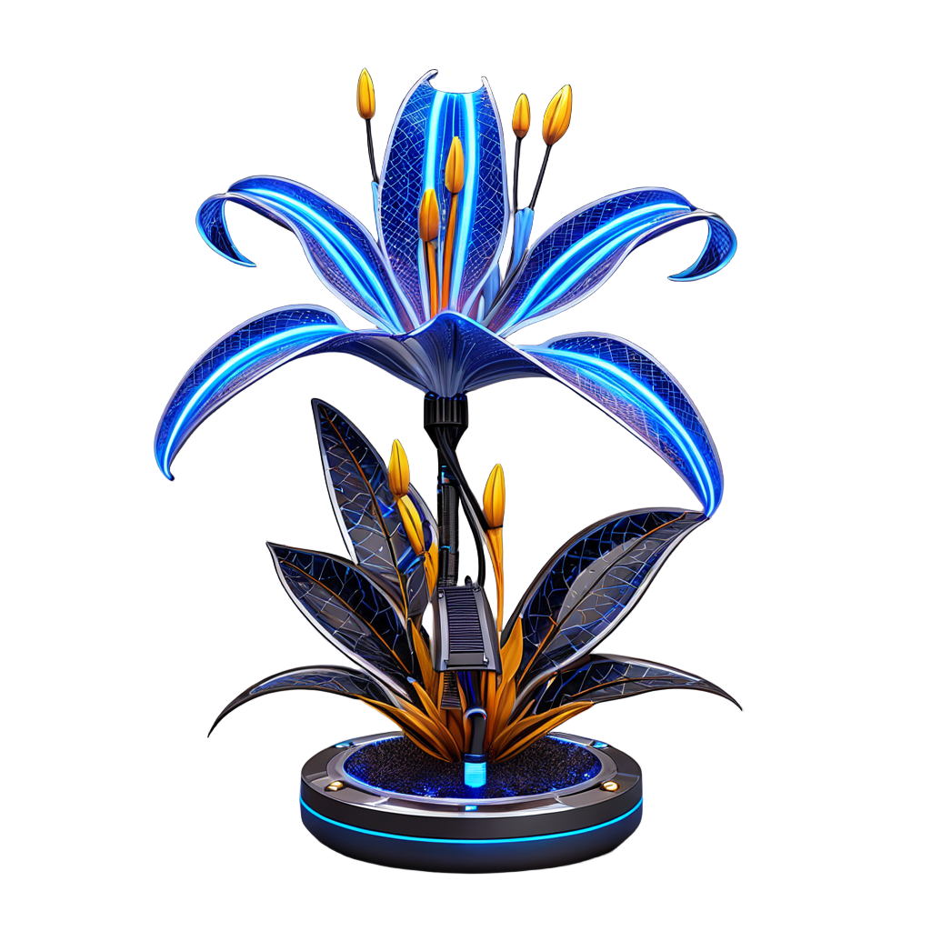 Solarpunk Cyber-Botanicals: 576 Bio-Mechanical Flora Assets by Chie Waters