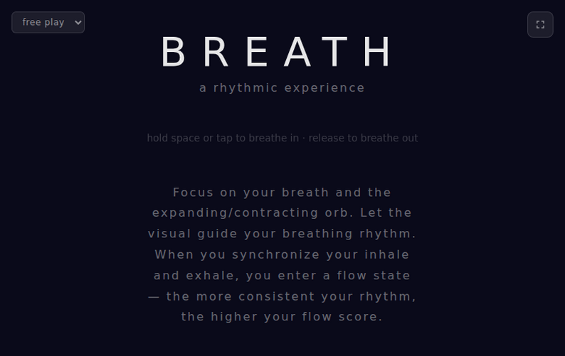 BREATH — A Rhythmic Breathing Experience by barrytime