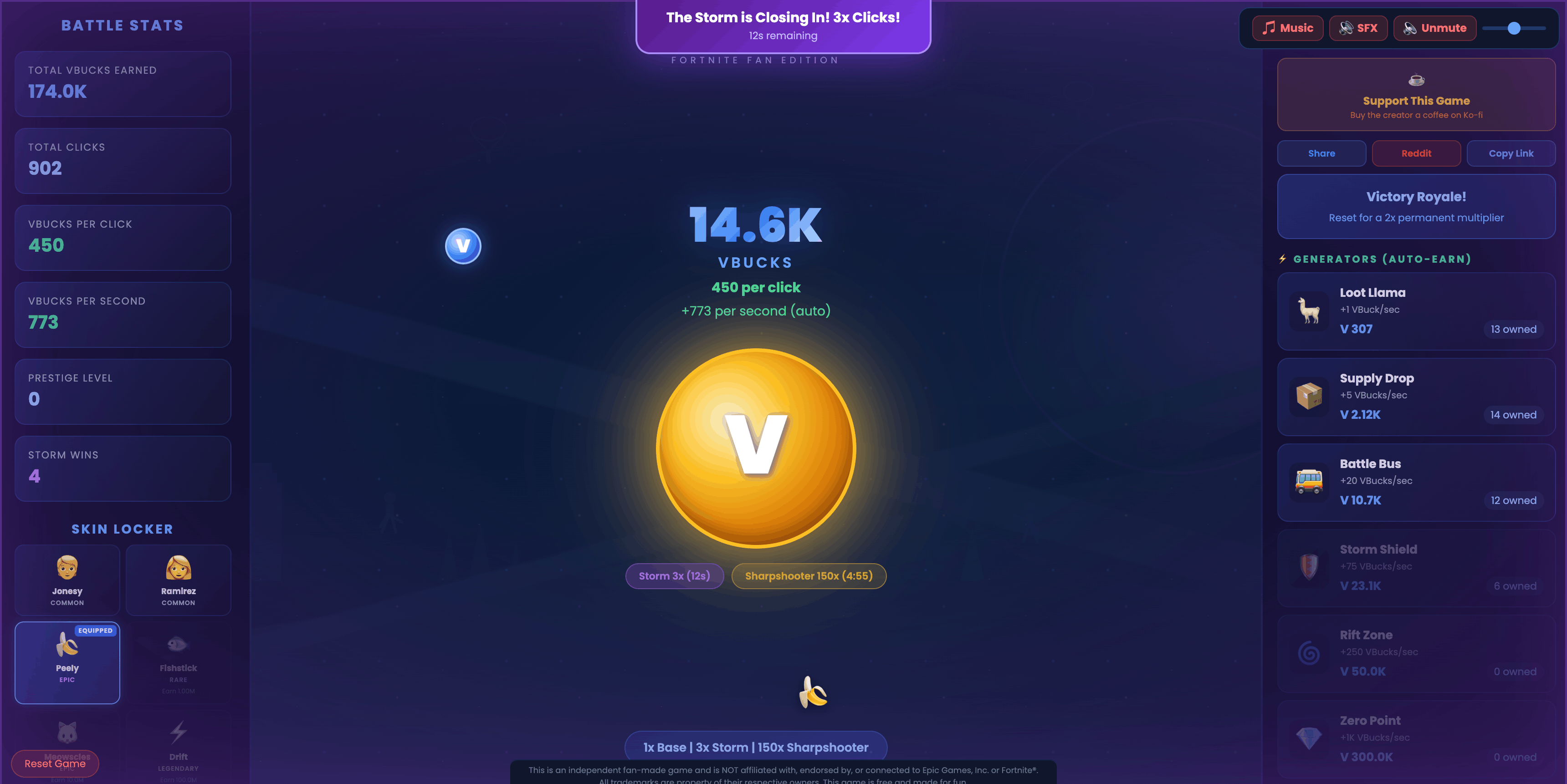 Fortnite Clicker by pwrlooter