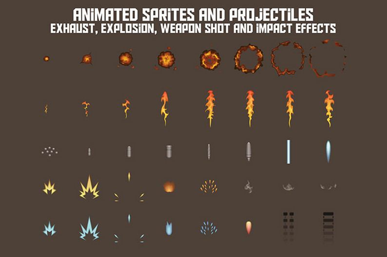 Free 2D Tank Game Assets by Free Game Assets (GUI, Sprite, Tilesets)
