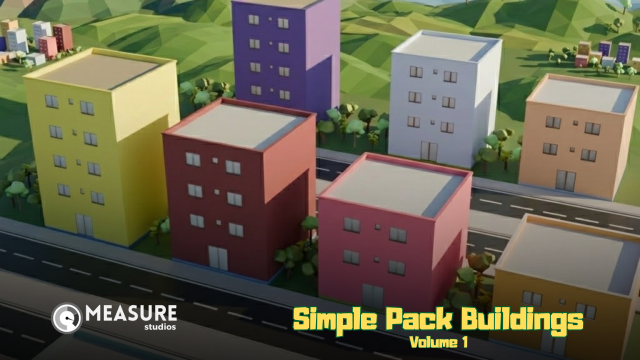 Simple Pack Buildings by Measure Studios