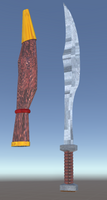⚔️175 Prefab of Swords, Bludgeon, Shield, Spear, Dagger, Bludgeon, Axe ...