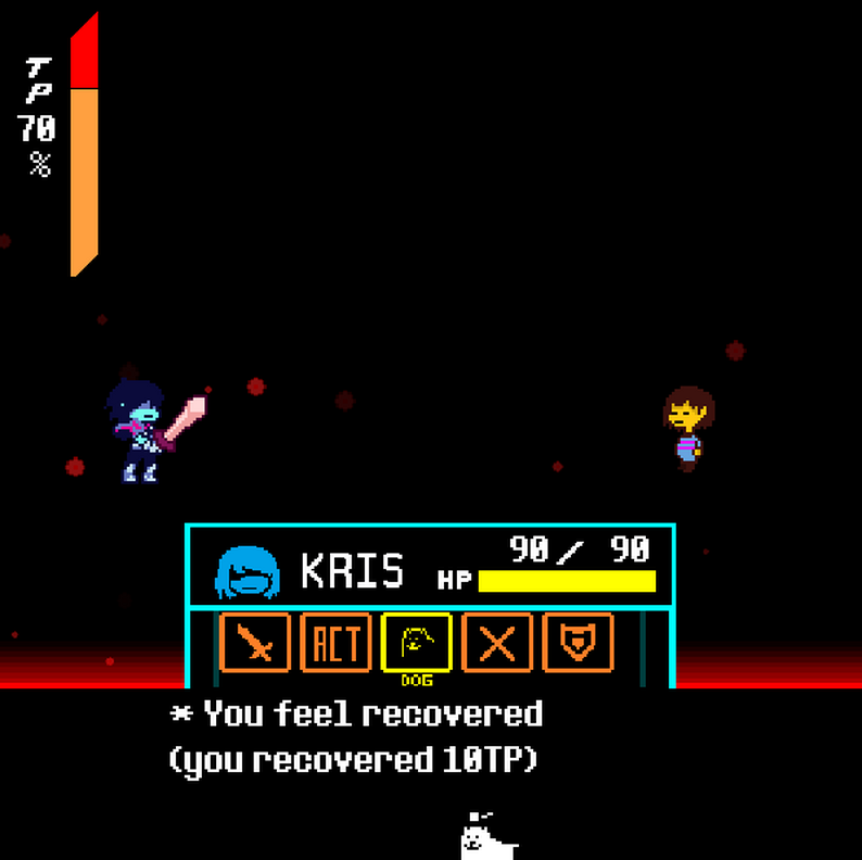 Deltarune Frisk Battle Birth of Games and Memories by Fantasy ruin X