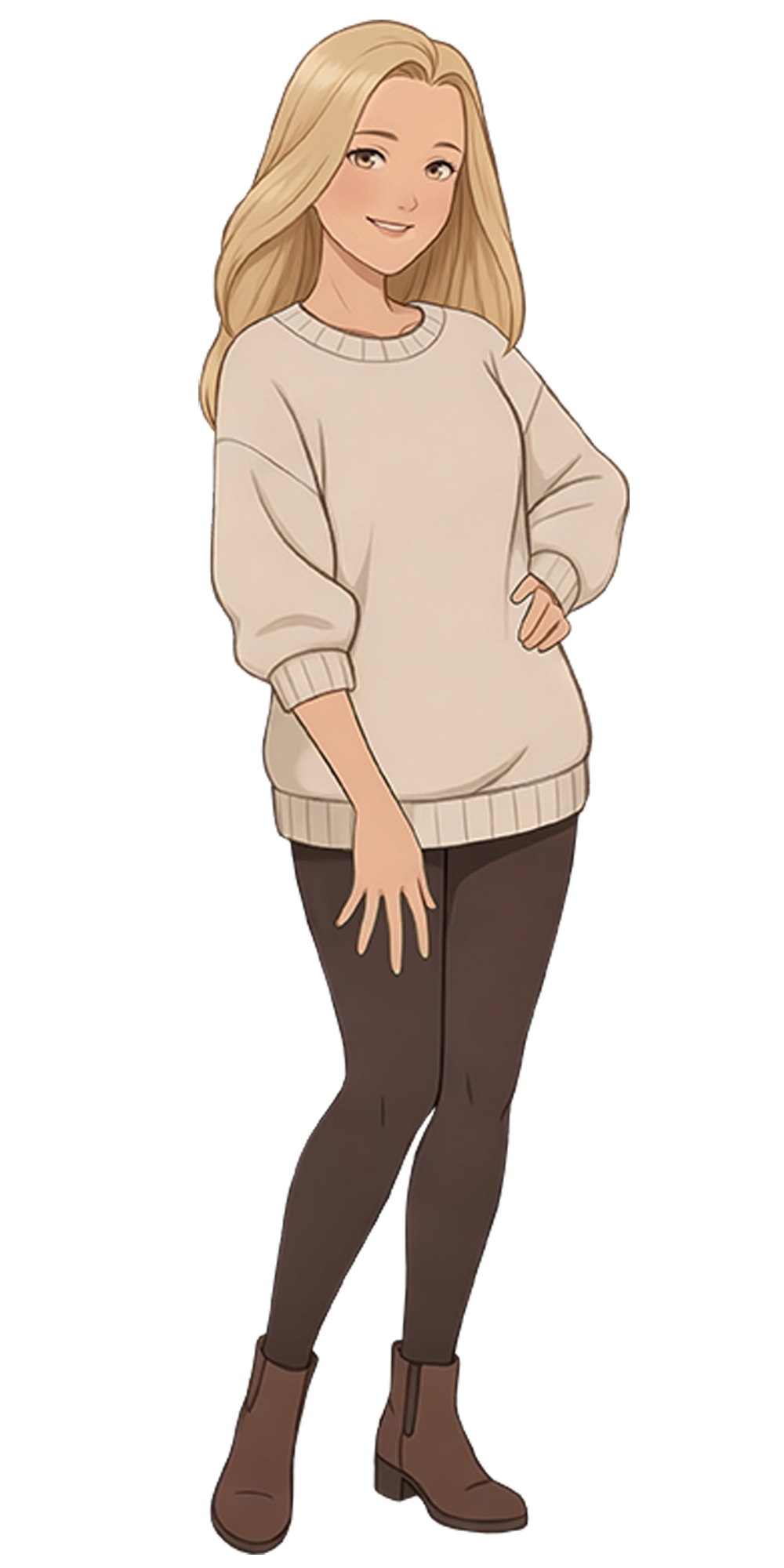 Eva - Visual Novel [Free-Character-Sheet] by Anima Studios