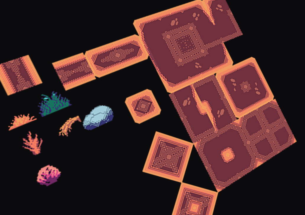 Old Castle - Platformer tileset by heart_courage