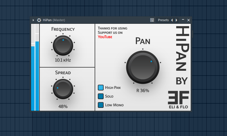 HiPan – Free Band-Split Panning Plugin (VST3 & AU) by Eli & Flo