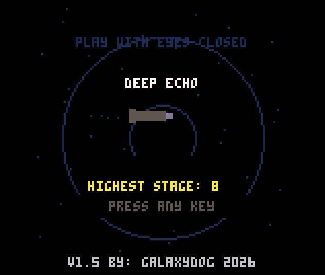 DEEP ECHO: Sonar Battle [pico8] by GalaxyDog