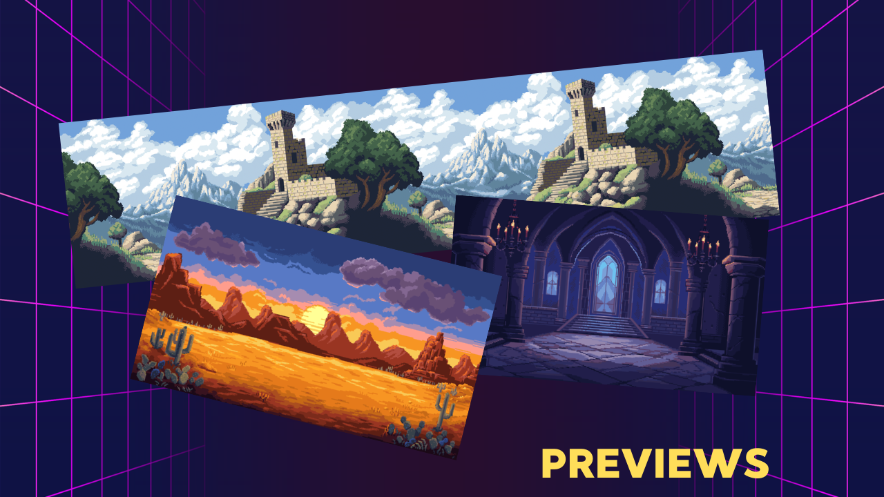 Battle Backgrounds Pack 8 by ansimuz
