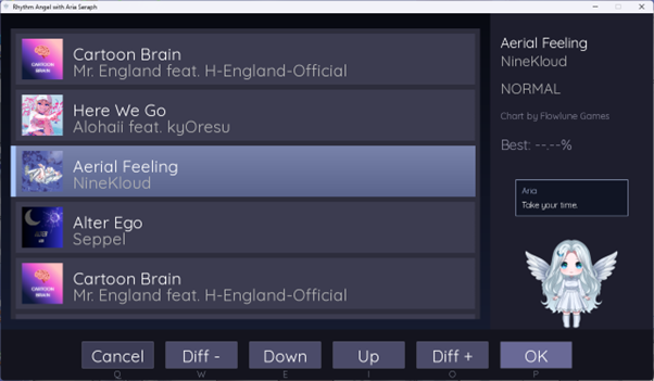 Rhythm Angel v0.5.0 Release - Rhythm Angel (Demo) by Flowlune Games