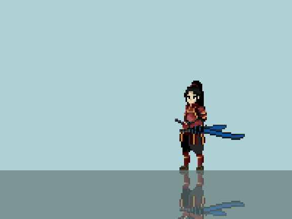 2D Samurai Character by MtPixls