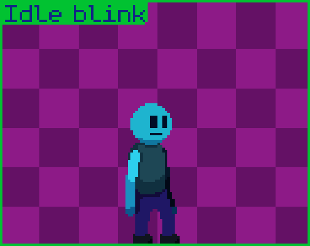 2D pixel platformer character template by AdamGDA