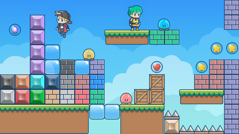 Cute Platformer Assets by Jovanny Game Dev