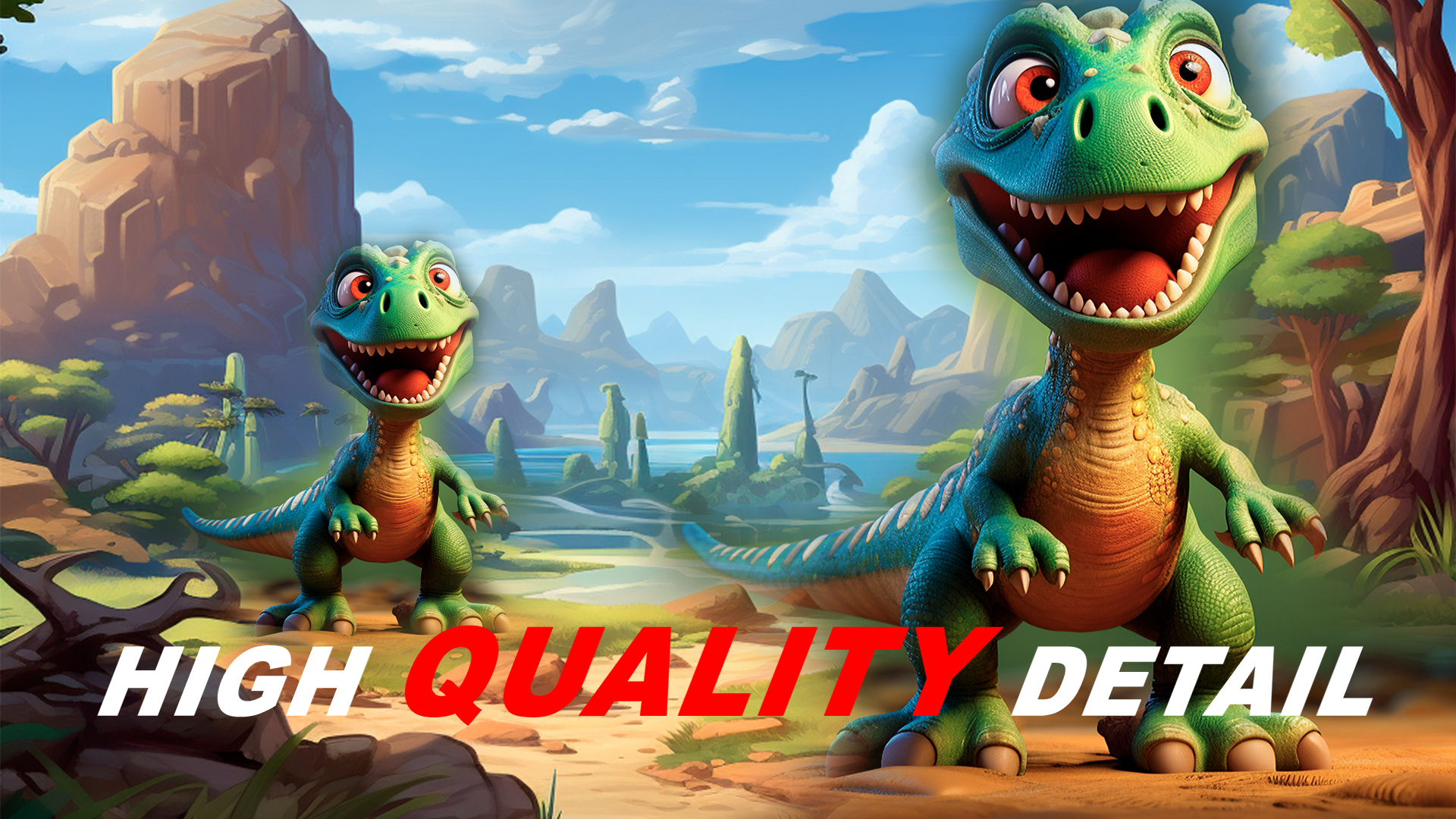 200+ DINOSAURS AVATARS by PIXELHUNT