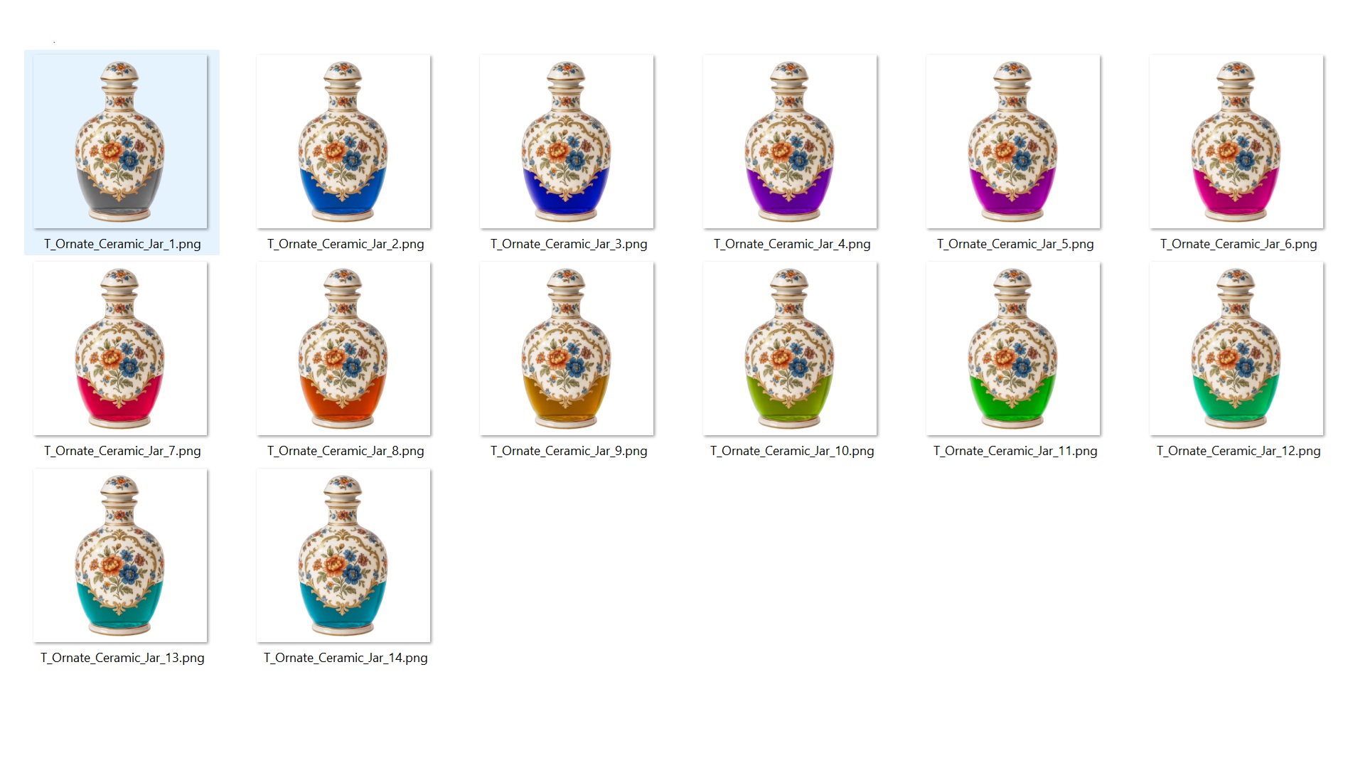 155 RPG Potion Bottles — 4096×4096 PNG, 10 Styles by Aura Design Assets