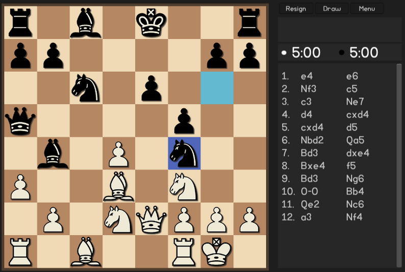 Blindfold Chess Trainer by Sebastian Lague