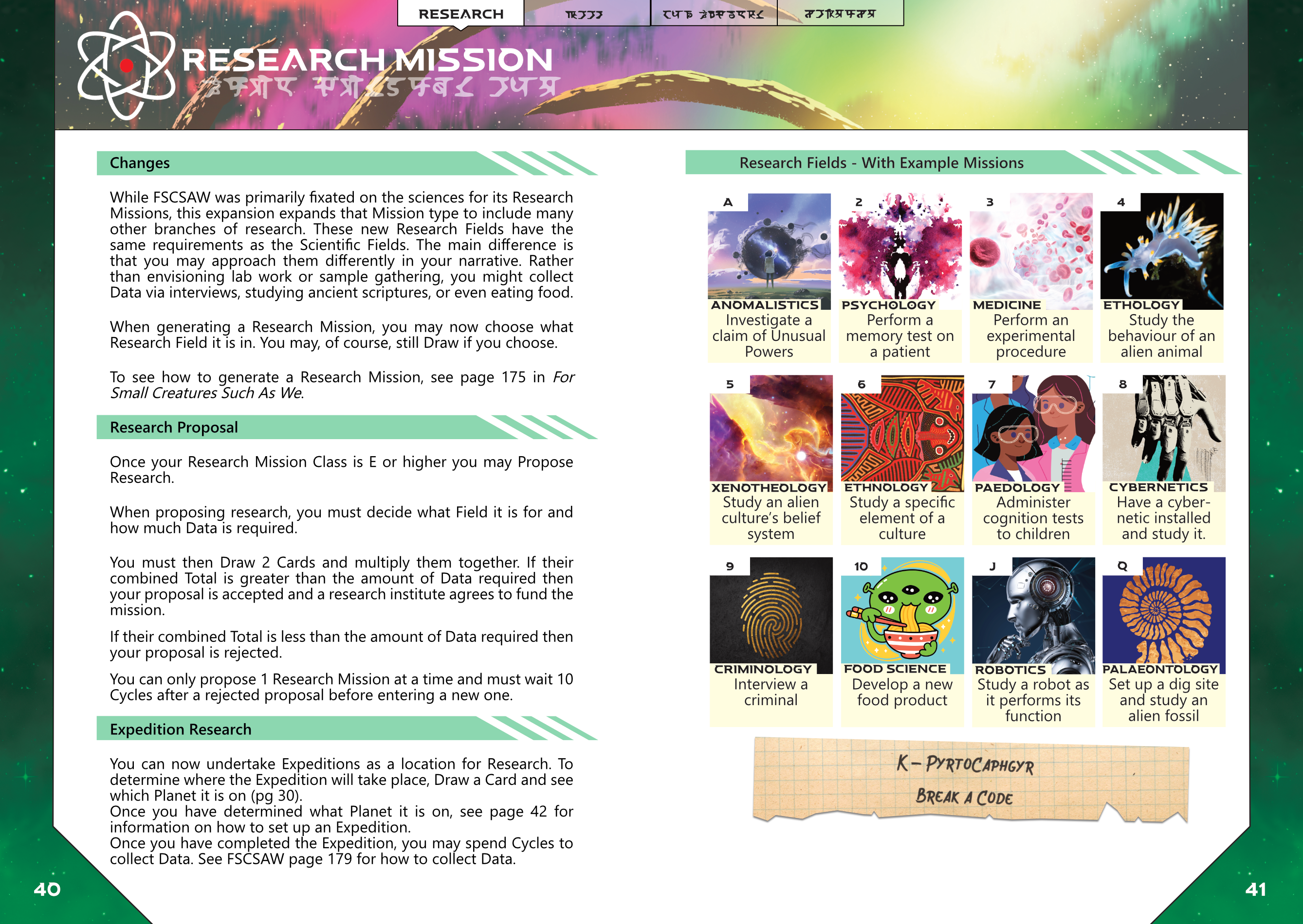 A Guide To Fauna - For Small Creatures Such As We Expansion by ...
