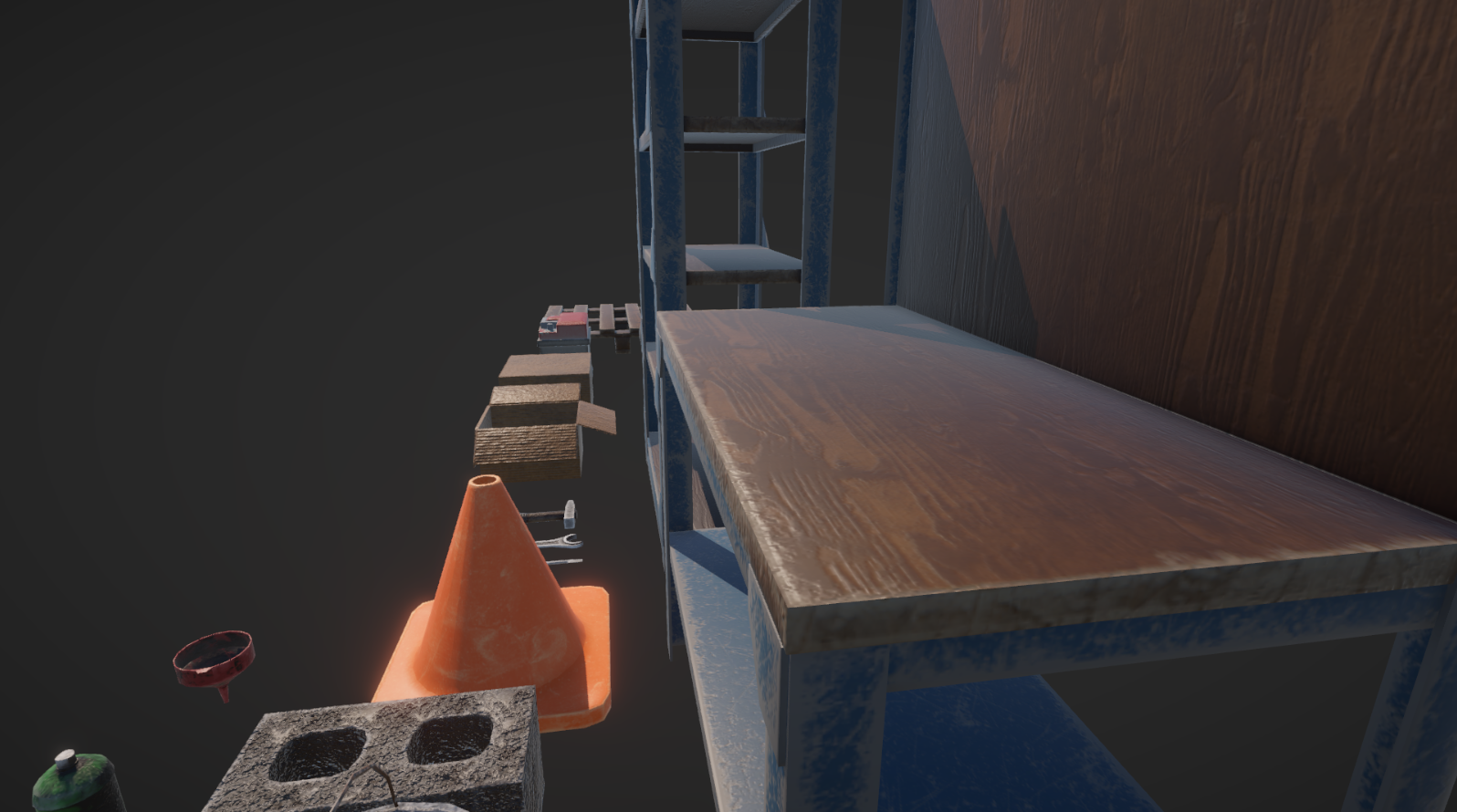 Official Launch: 18 High-Quality Garage Assets! - Low Poly Garage Props ...