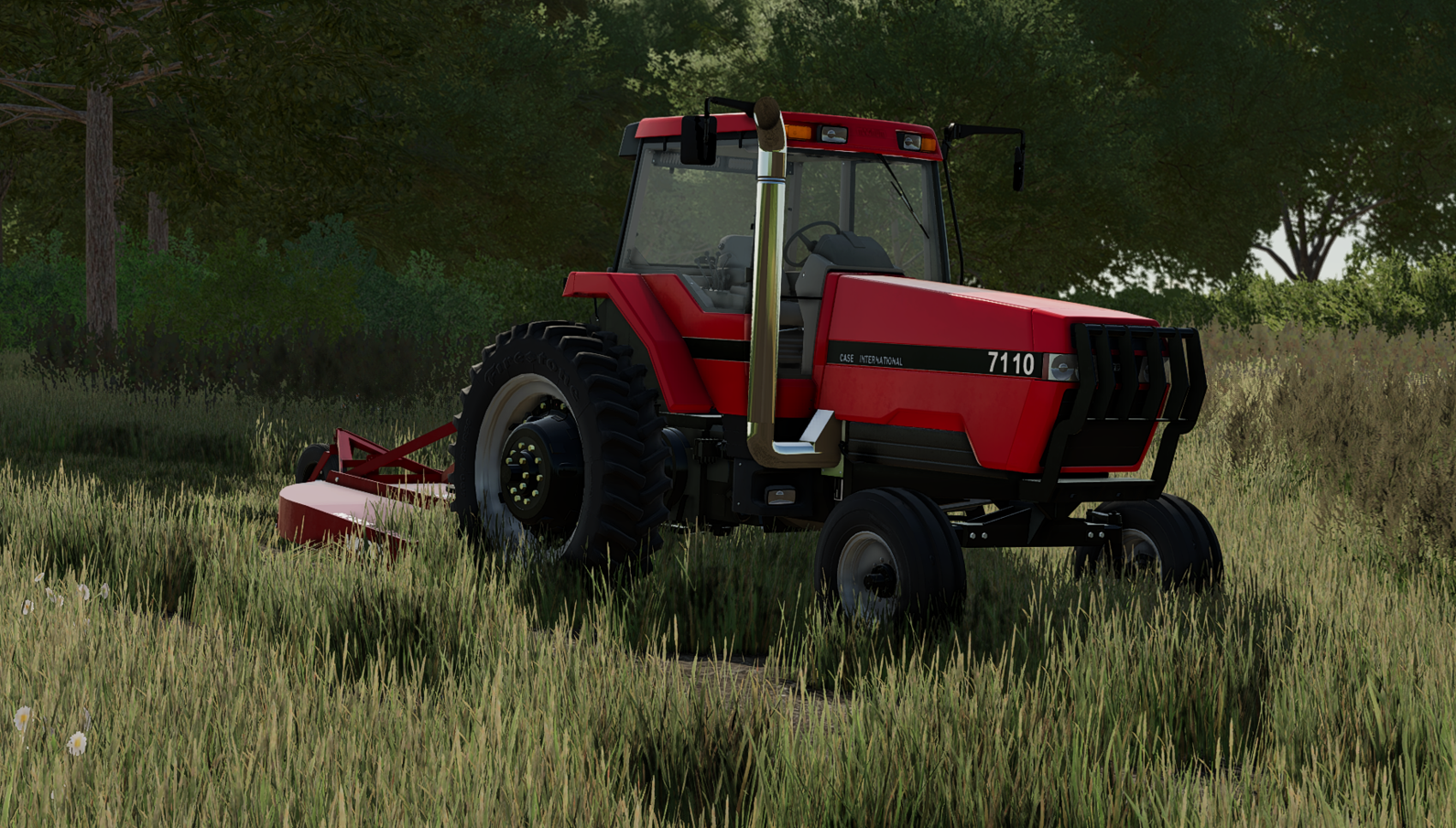 FS22 Woods bush hog by GMF Mods & Edits