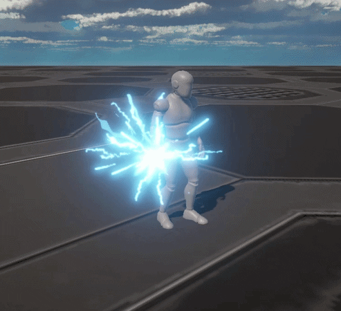 Lightning Particle System VFX - Unity by Zen