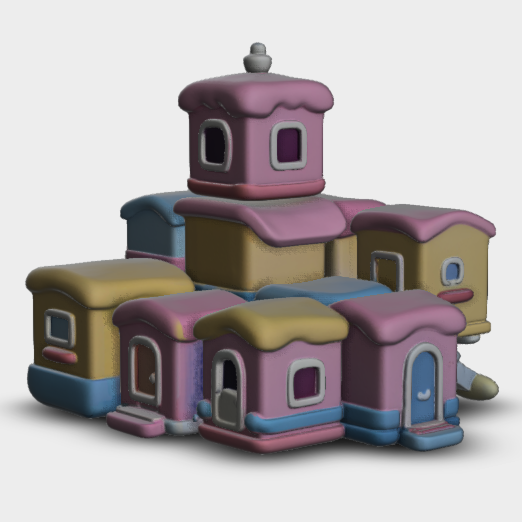 Modular Stylized 3D Props Pack – Pastel Cartoon Environment Assets by ...