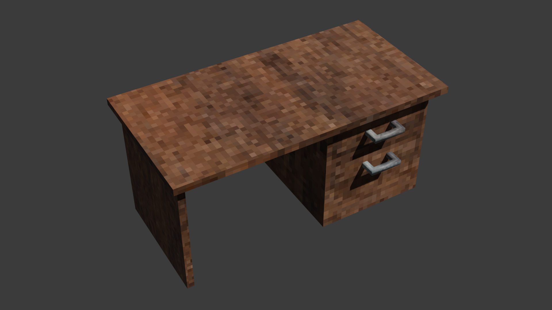 PSX Style Low Poly Furniture Pack (9 Models) by DaRaven
