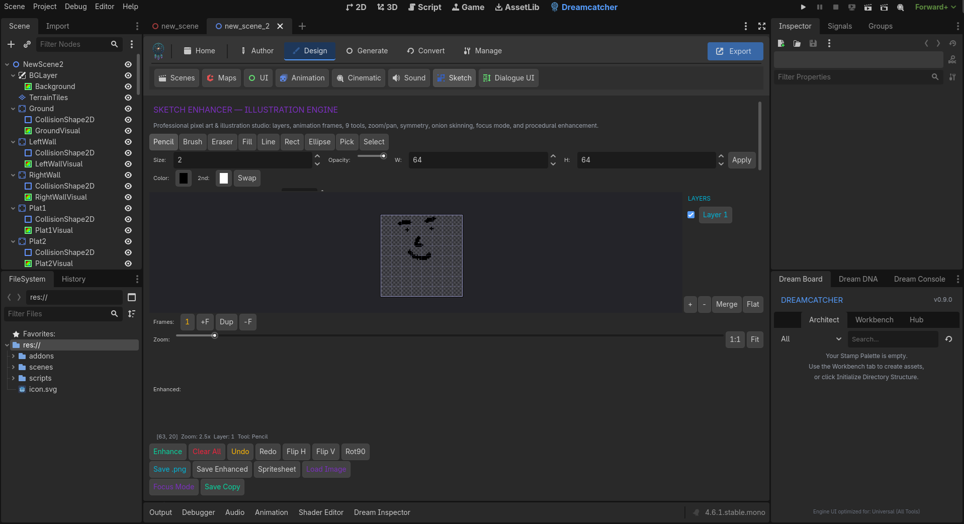 Dreamcatcher For Godot: Godot Game Creation Toolkit [Godot Plugin] by ...