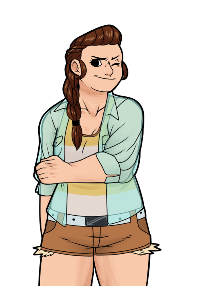Female Customisable Sprite by Fungii