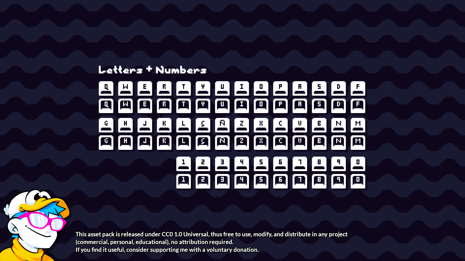 FREE - "Keyboard & Mouse UI" - 16x16 Minimal Keyboard & Mouse Sprites ...