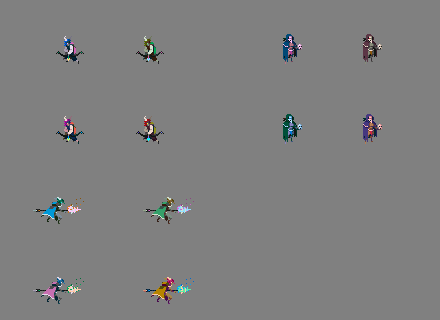 15 RPG Character Asset Pack - Small Enemy Creatures by a_klingon